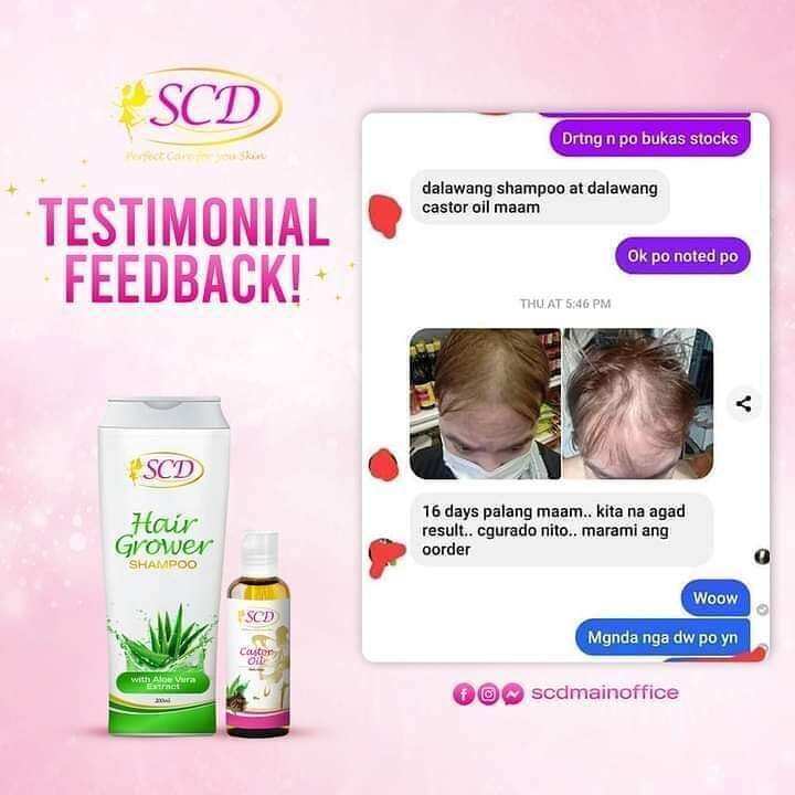 SCD Castor Oil 50ml w/ FREEBIES (100% Pure for Hair Growth) | Lazada PH