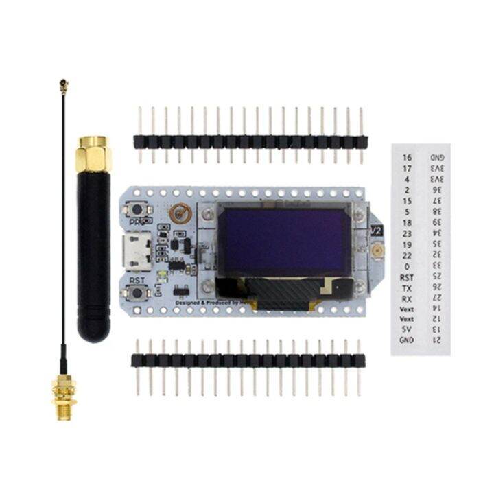 SX1276 SX1278 ESP32 LoRa 868MHz/915MHz 0.96 Inch Display Bluetooth WIFI Kit Metal OLED Display ...