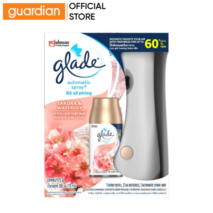 Glade Autospray Sakura Starter 175ml | Lazada