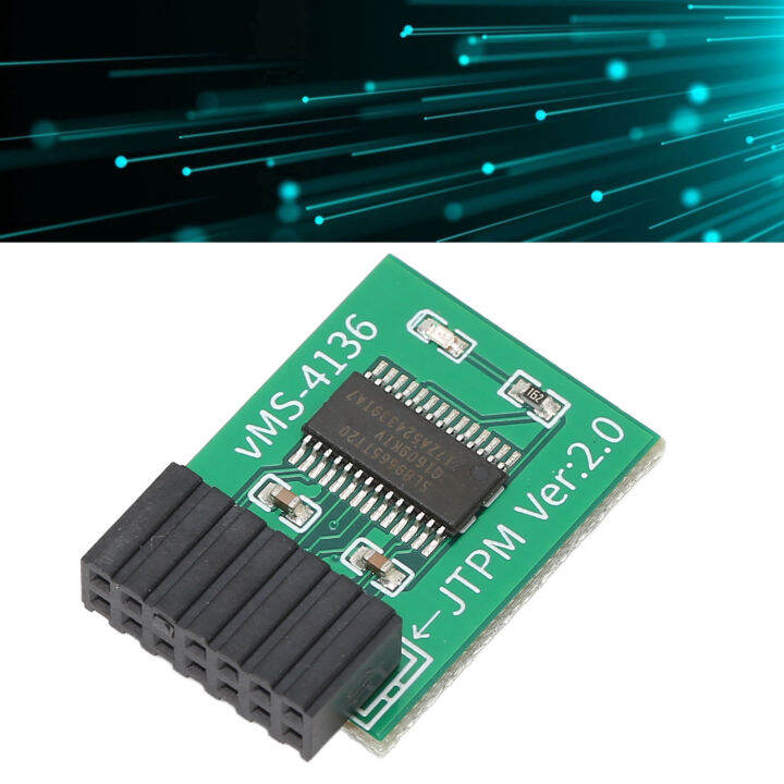 TPM 2.0 Module LPC Interface TPM LPC Module 14Pin for Trusted Platform ...