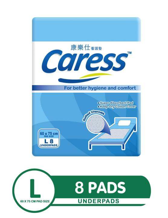 Caress Underpads Large - 1 Pack of 8 Pads | Lazada PH