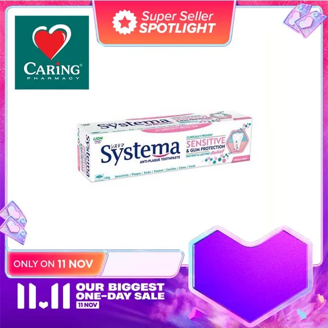 SYSTEMA SENSITIVE TOOTHPASTE FRESH MINT 100G | Lazada