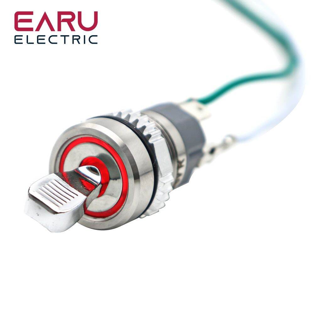 【CW】 16mm 15A ON-OFF Slide Power High Current Metal Toggle Switch ...