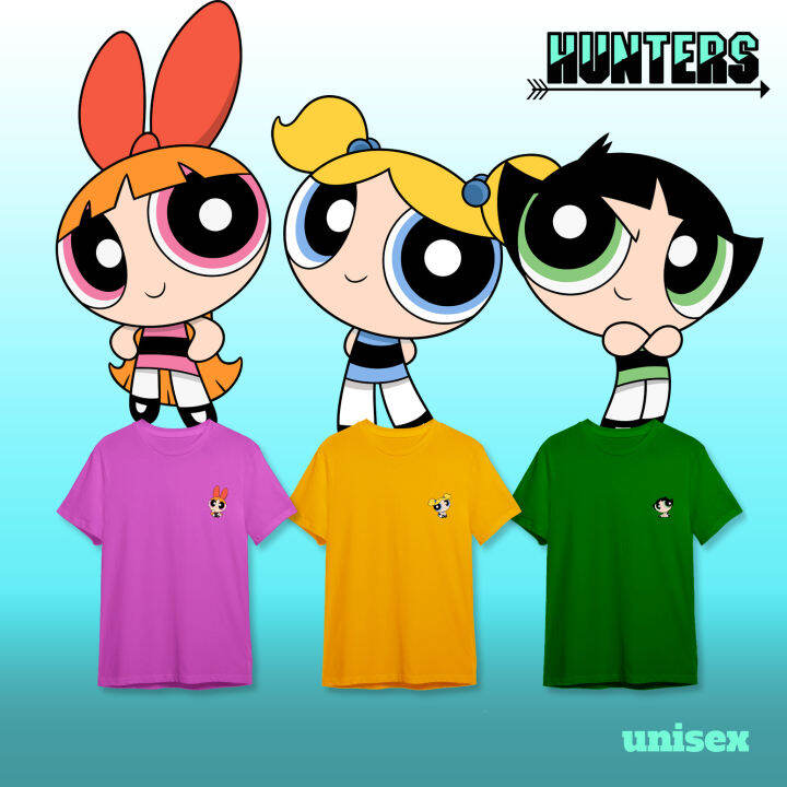 Powerpuff girls Blossoms Bubbles & Buttercup Cute anime chibi cartoon ...