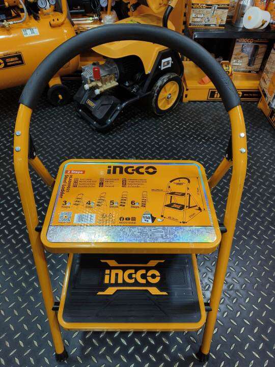 INGCO STEEL LADDER 2 STEPS (HLAD09021)* | Lazada PH