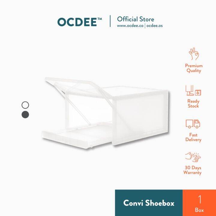 OCDEE™ Convi Shoebox - Official Store | Ready Stock | Made In Malaysia | Premium Shoebox | Shoe ...