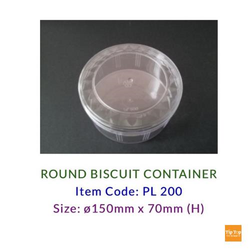 Round Container Pl-200 | Lazada