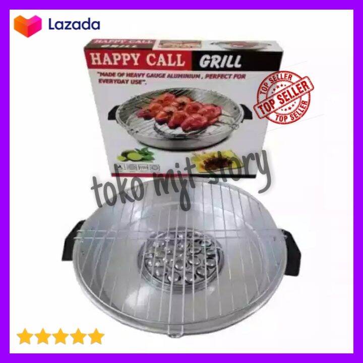 (⭐⭐⭐⭐⭐8631)TERMURAH..!! HAPPY CALL GRILL/ ALAT PEMANGGANGAN TANPA ARANG ...
