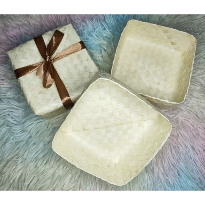 Native Tampipi Box 4 1/2 x 4 1/2 inches | Lazada PH