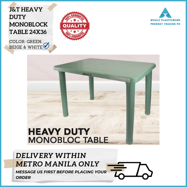 J&T 24x36 Monoblock Table | Lazada PH