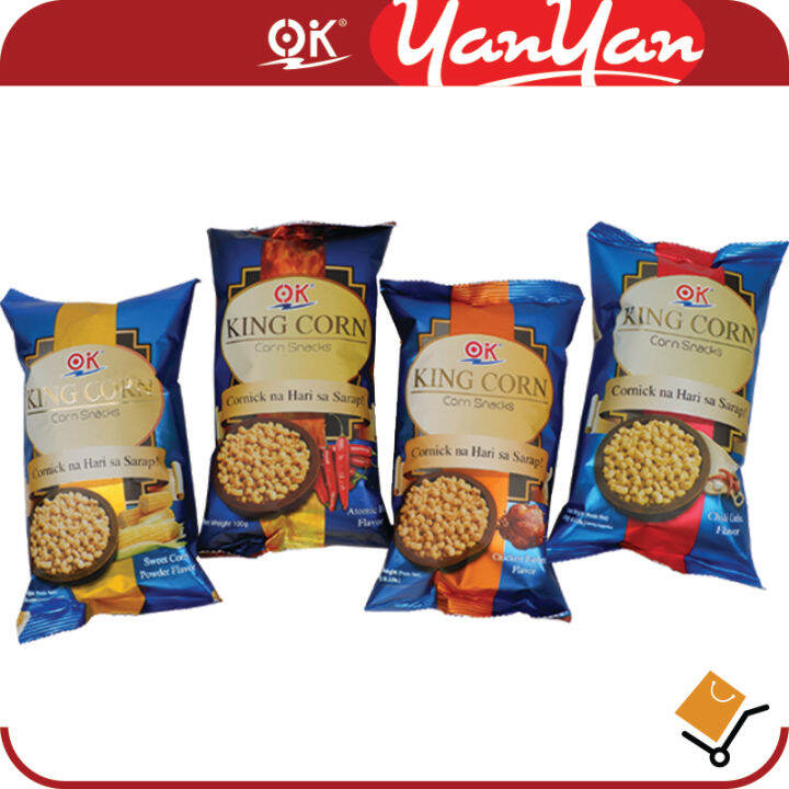OK Yan Yan King Corn Cornick 100g | Lazada PH