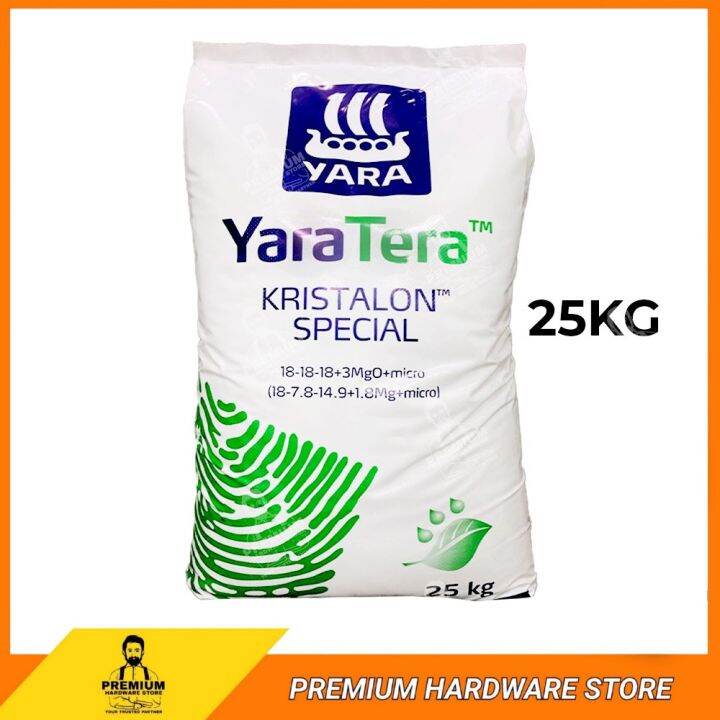 YARA YaraTera Kristalon Special 18-18-18+3MgO+micro 25kg Water Soluble ...