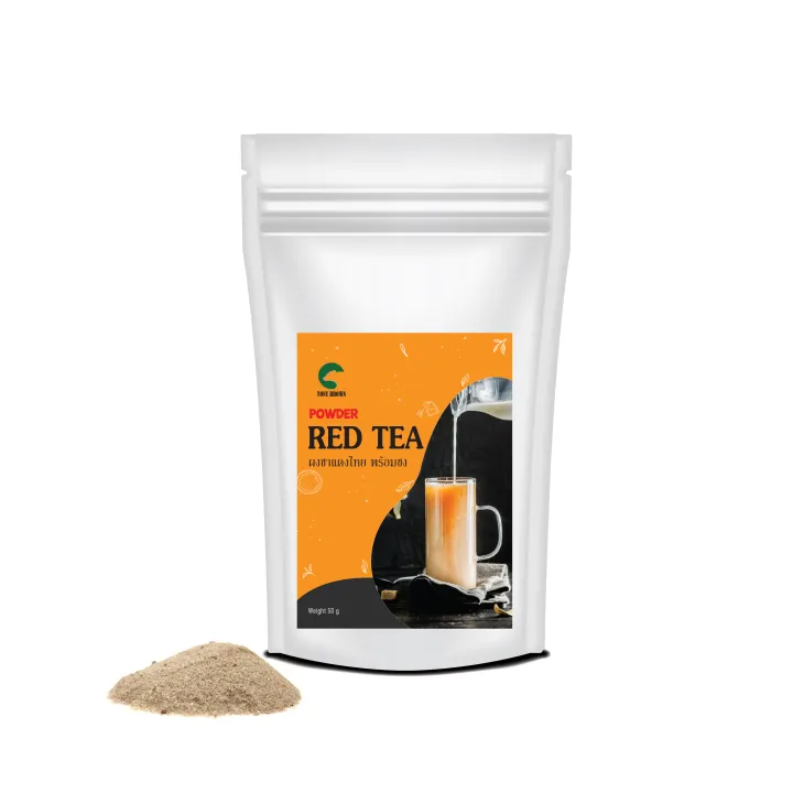 Tony Brown ผงชาแดงใต้ ผงชาแดงพร้อมชง Red Tea Powder ผงใบชาซีลอน ...