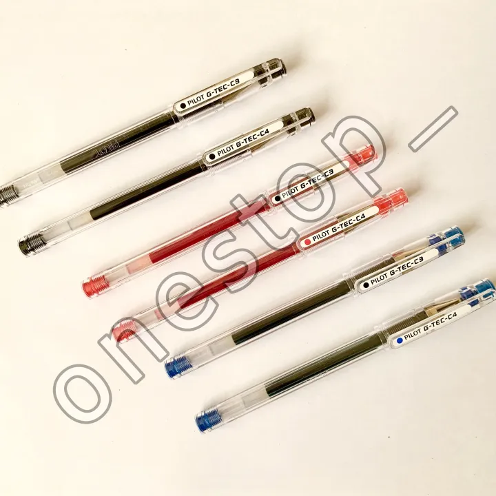 Pilot G-Tec C4 Gel Ink Rolling Ball Pen / Pilot Gtec Sign Pen 0.4mm | Lazada PH