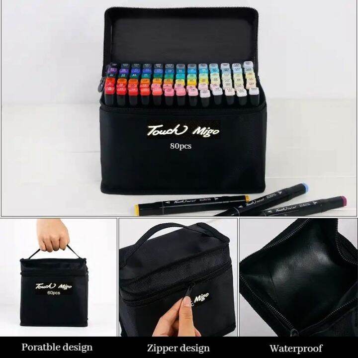 New 2023 Kidultselect Touch Migo 24/36/48/60/80 Color Set Graphic Twin ...