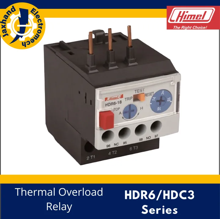 Himel Thermal Overload Relay HDR6 18.0A-25.0A for HDC6-25 to 32A Himel ...