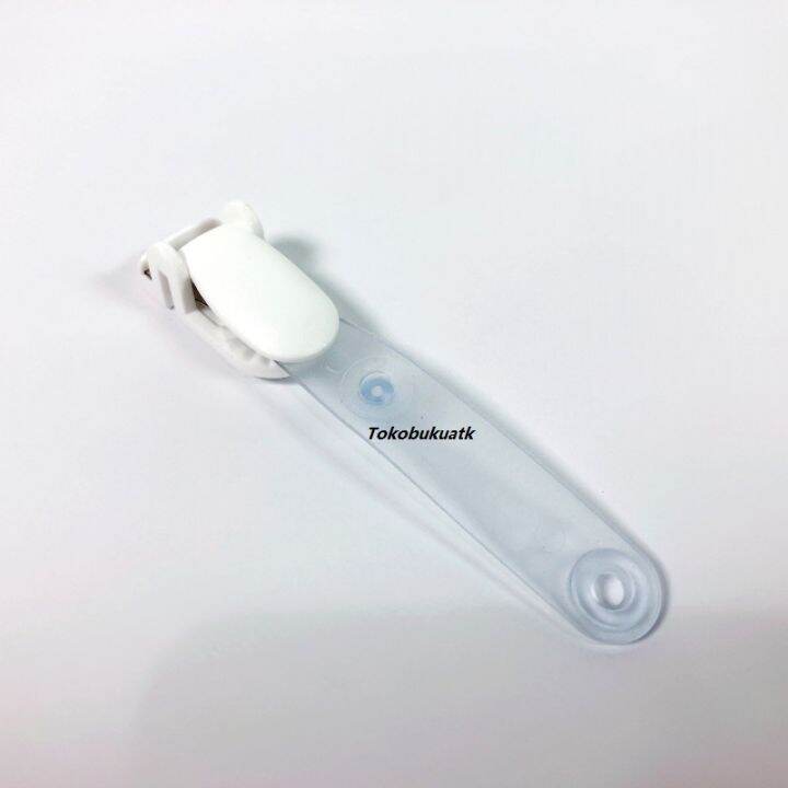 Jepitan Kerang Id Card Warna, Klip Id Card Warna, Jepitan Name Tag Id Card | Lazada Indonesia