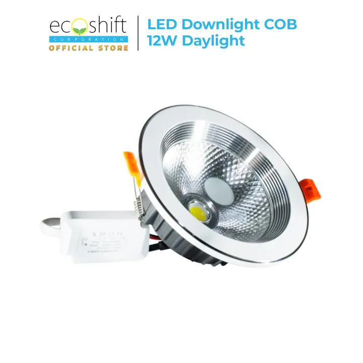 EcoShift | LED Downlight COB 12 Watts | Daylight | Recessed Mounted ...