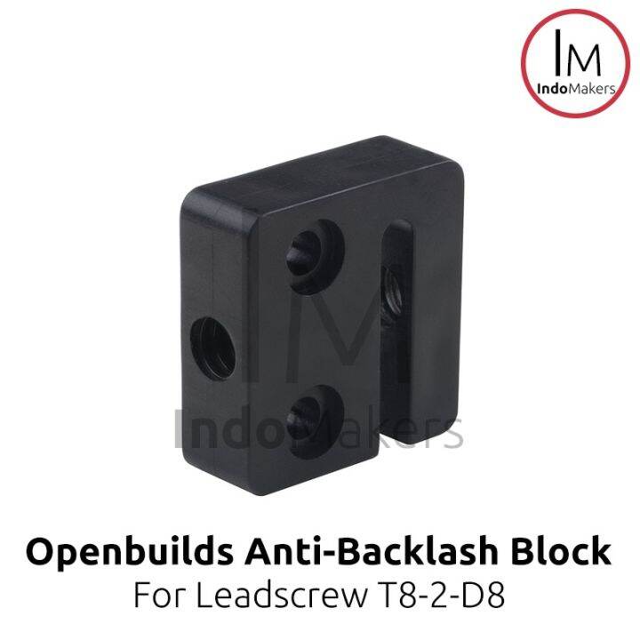 OpenBuilds Anti Backlash Nut Block For Leadscrew T8-2-D8 | Lazada Indonesia