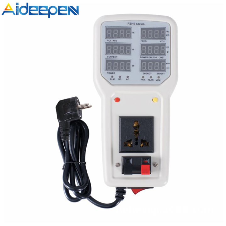 Aideepen Portable Micro Electricity Usage Monitor Electrical Power ...