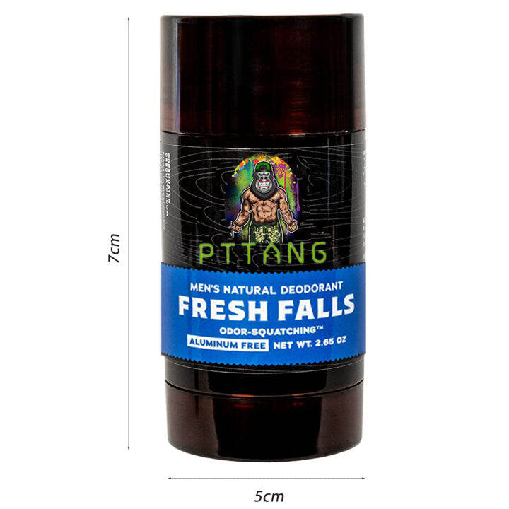 MUS Natural Deodorant For Men Aluminum Free Odor-Squatching Men's ...