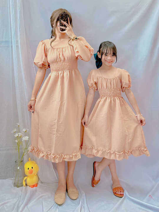 JULIA PUFF MD DRESS [ALI]FREESIZE;SMALL TO LARGE MATERIAL: BUBBLE ...