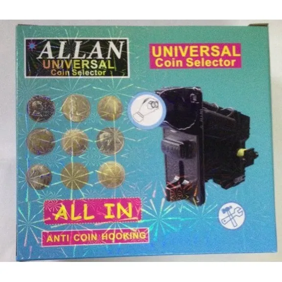 Allan Universal Coin Selector ALL IN 1239A Anti Coin Hooking | Lazada PH