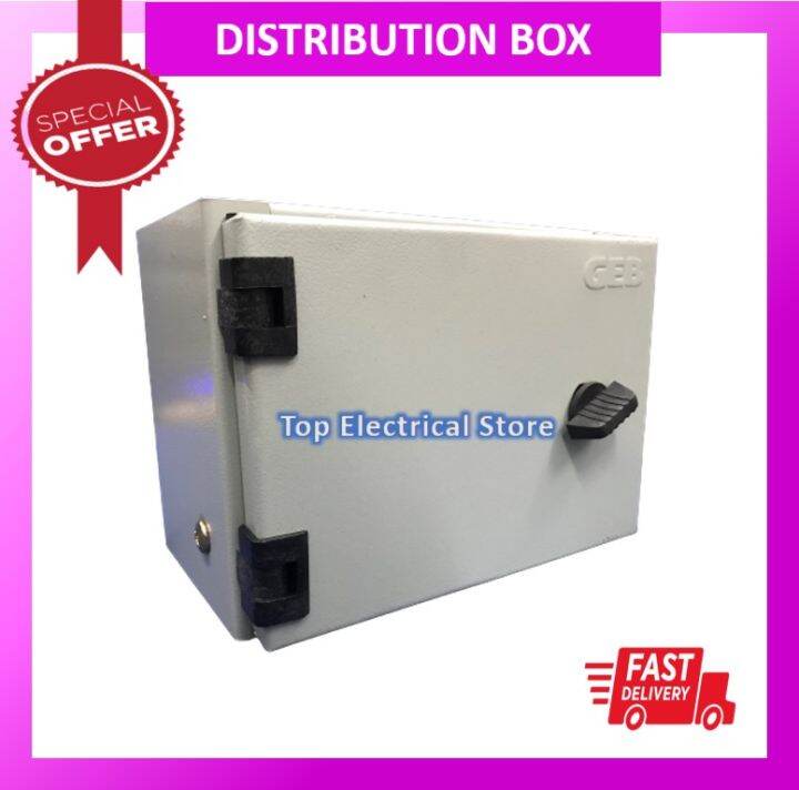 GEB METAL INDOOR/OUTDOOR DISTRIBUTION BOX / MULTI DB BOX / ELECTRICAL ...