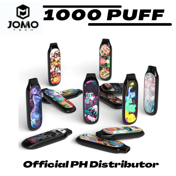 Jomotech [ORIGINAL] Disposable pod 1000 puff Vape Pen type Vapesmoke ...
