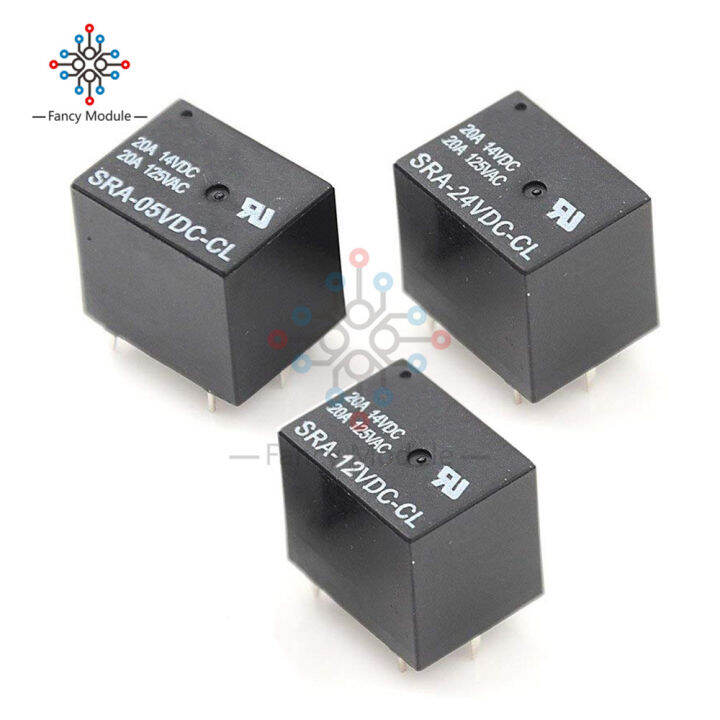 【⊕Good quality⊕】 ACCD TOY STORE 5v 12v 24v 20a Dc Power Relay Sra-05vdc ...