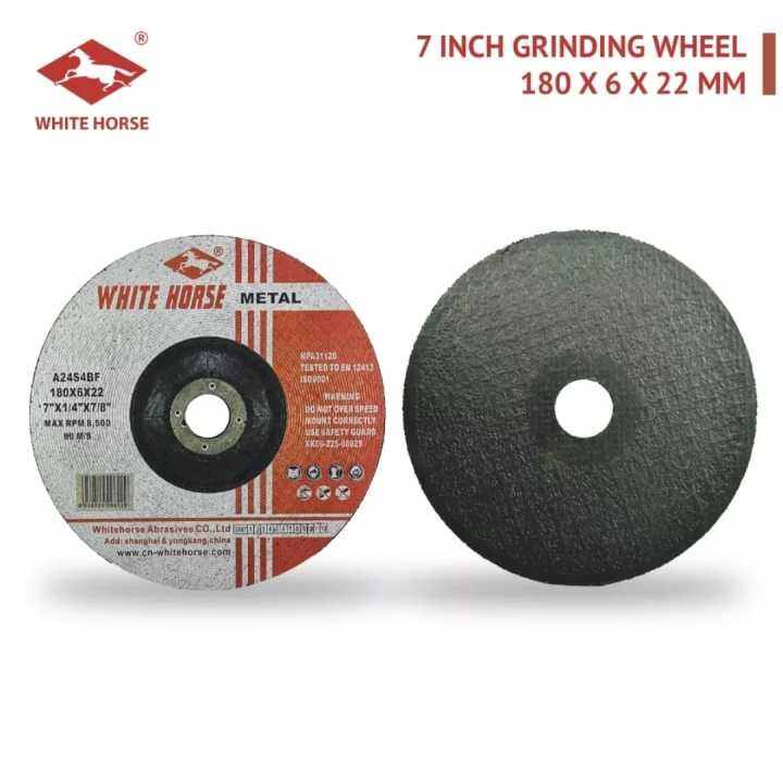 Batu Gerinda Poles 7 inch x 6mm Mata Gerinda White Horse | Lazada Indonesia
