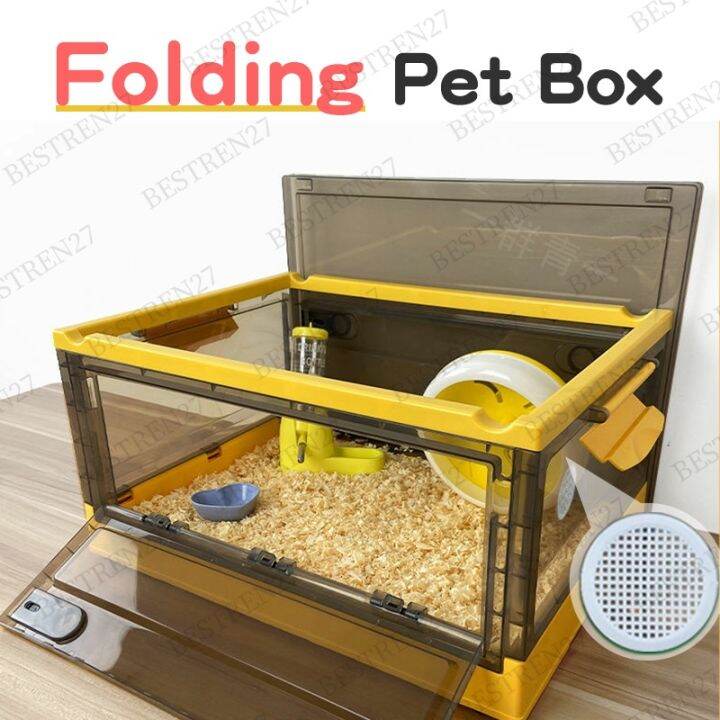 Insulation Box Hamster Cage large size Gecko Hedgehog Hermit Crab ...