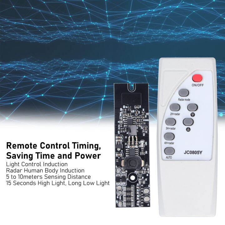 Solar Circuit Board Adjustable Brightness Remote Control Timing Solar ...