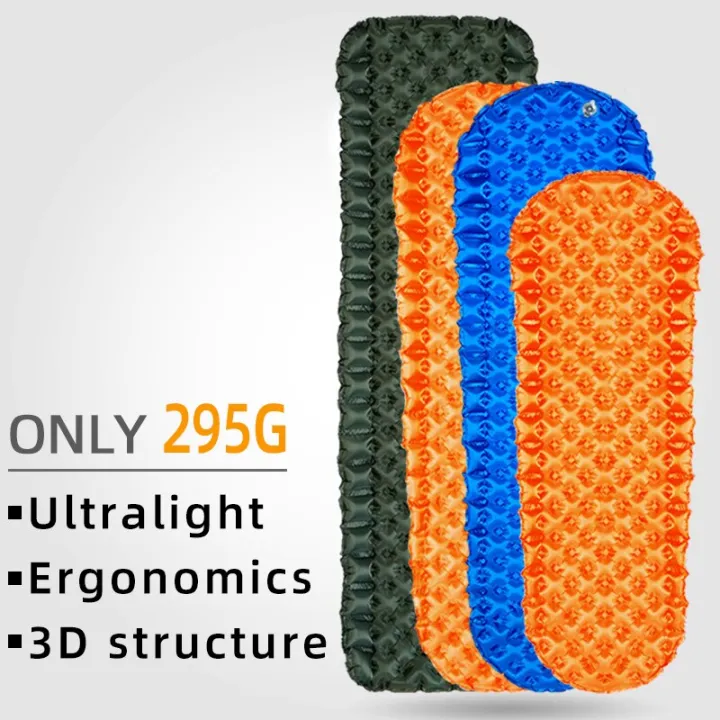 Camping Air Matt Mat Ultralight Inflatable Mattress Hiking Trekking ...