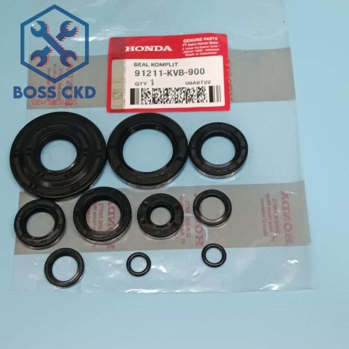 Seal Komplit Oil Seal Complete Honda Vario 110 Lama Techno CBS KVB | Lazada Indonesia
