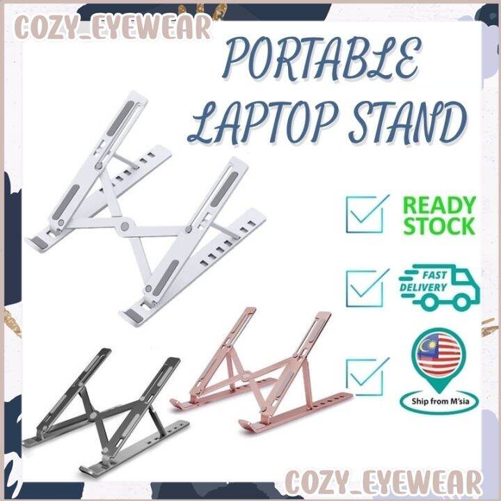 Portable Laptop Stand Adjustable Foldable Laptop Holder Non-Slip ...