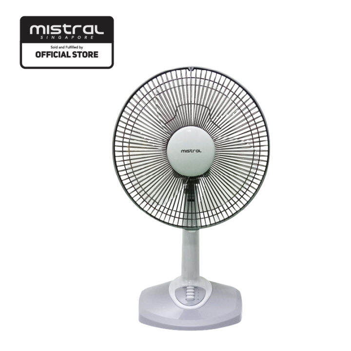 Mistral 12 Inch Table Fan MTF1217SE/ Desk Fan/ Oscillation/ 3 Speed/ 2 ...