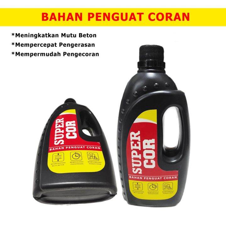 RROMO 2 BOTOL - SUPER COR Bahan Penguat Beton - Obat Cor Beton 2x1kg ...