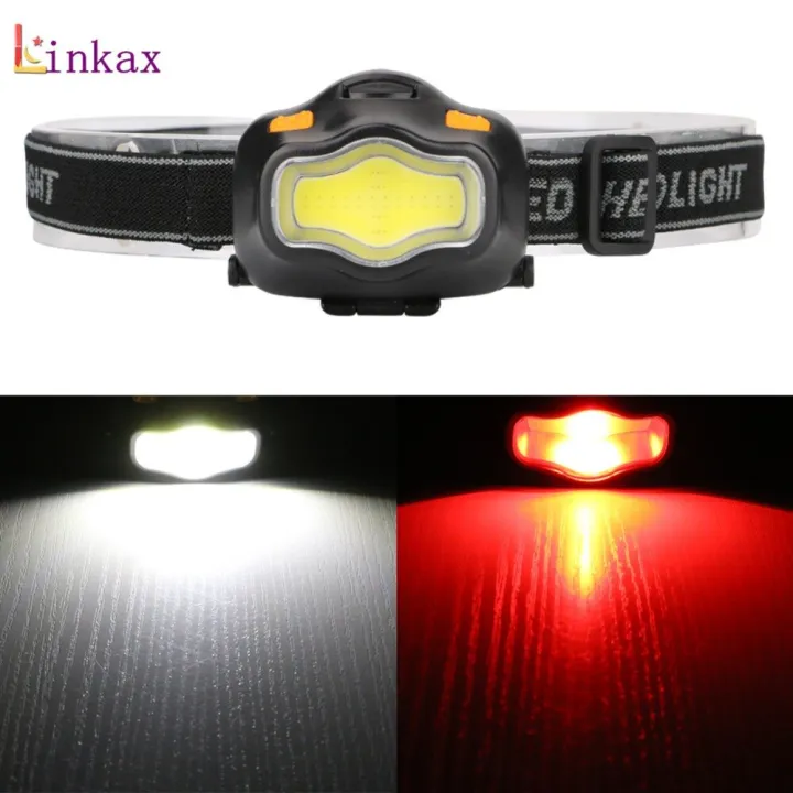 HeadLight Newest 3 Modes LED Headlamp Adjustable Head Straps Power By 3 ...