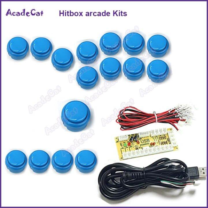Free Shipping Hitbox Zero Delay DIY PC/Raspberry Pi Arcade Game Kits ...