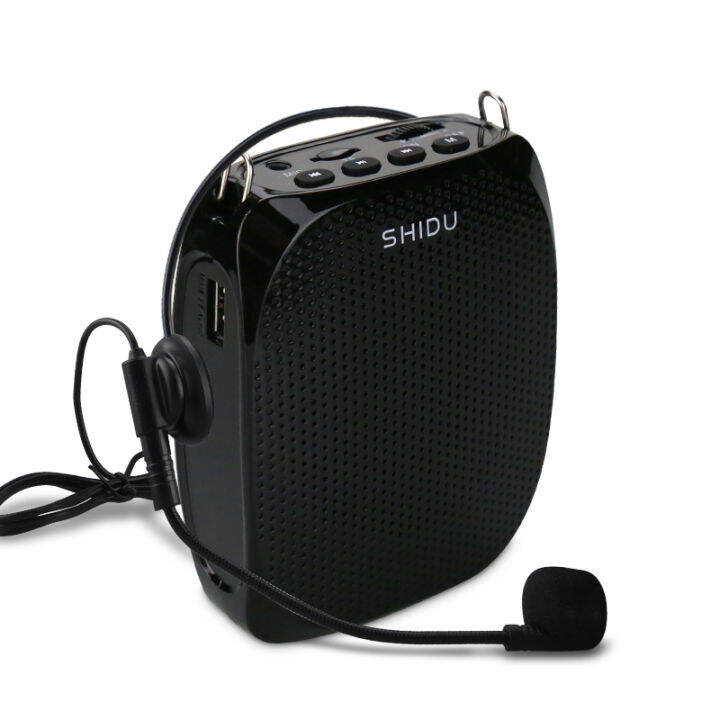 SHIDU S258 10W Portable Voice Amplifier teaching assistant mic for ...