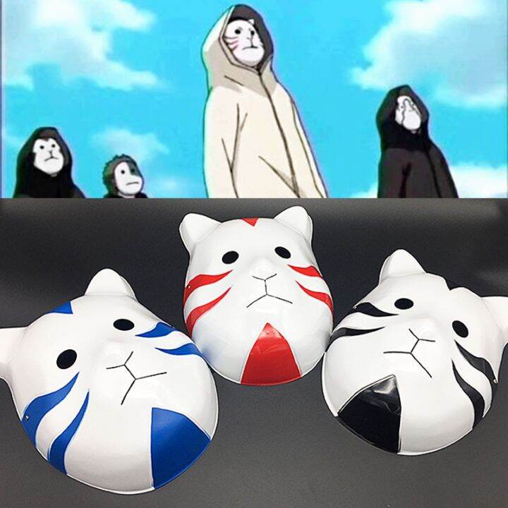 Anime Naruto Mask Plastic Cat Uchiha Itachi Kakashi Konohagakurenosato ...