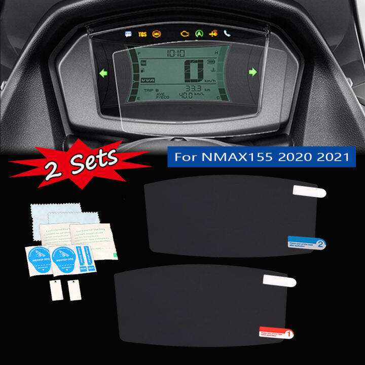 2 SET For 2020 2021 2022 2023 NMAX155 Screen Protector Cluster ...