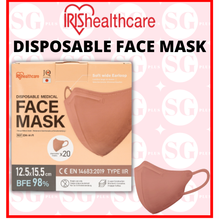IRIS Healthcare IDM-M-PI Surgical Medical Disposable 3ply 3D Mask ...