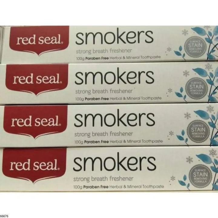 toothpaste for baby RED SEAL SMOKERS TOOTH PASTE 100G | Lazada PH