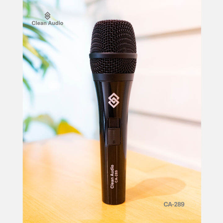 CLEAN AUDIO:CA-289 BLACK Dynamic Microphone | Lazada.co.th