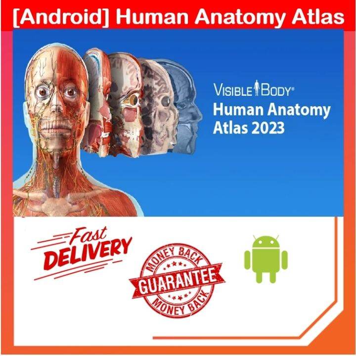 Human Anatomy Atlas [Android] | Lifetime Premium Unlocked [ Sent email only ] | Lazada.co.th