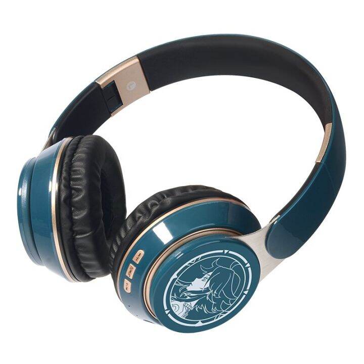 Genshin Impact Headphone Xiao Cosplay Prop Wireless 2 In1 Bluetooth ...