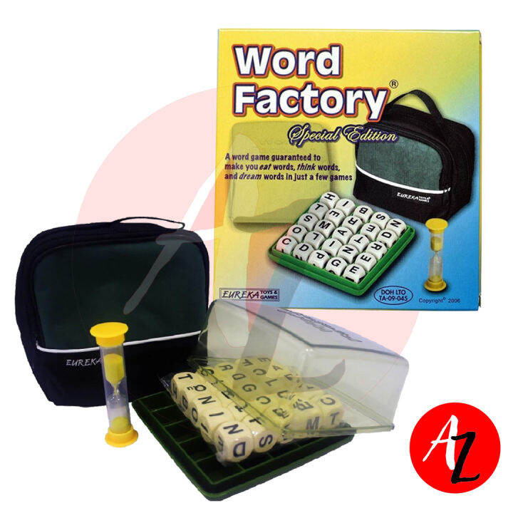 Word Factory Board Game with Bag Family Board Game | Lazada PH