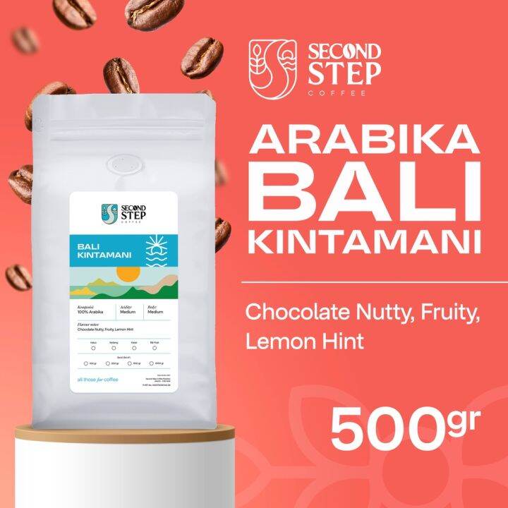 Kopi Arabika Kintamani Bali Arabica Coffee Roast Beans 500gr Biji Bubuk ...